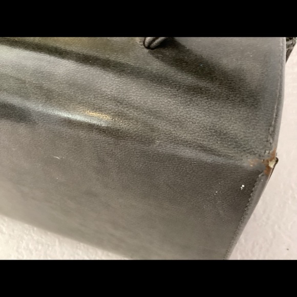 Sheldon Original | Bags | Vintage Sheldon Original Purse Grey Leather ...